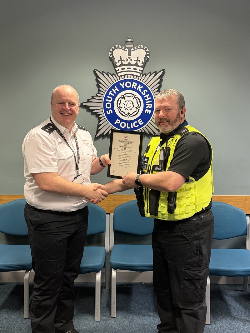 Doncaster officers given national awards after saving bus driver's life ...